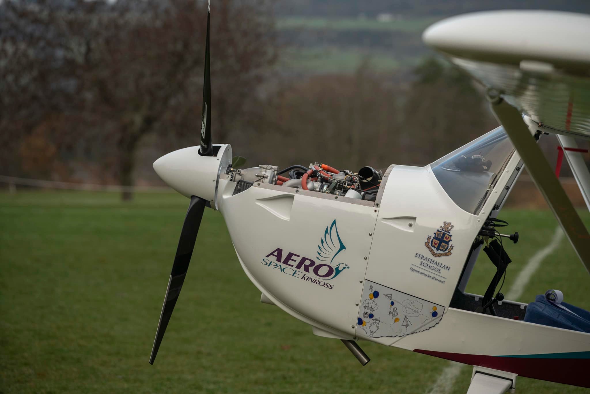 Soaring success: Fife airport welcomes Strathallan student-built plane ...