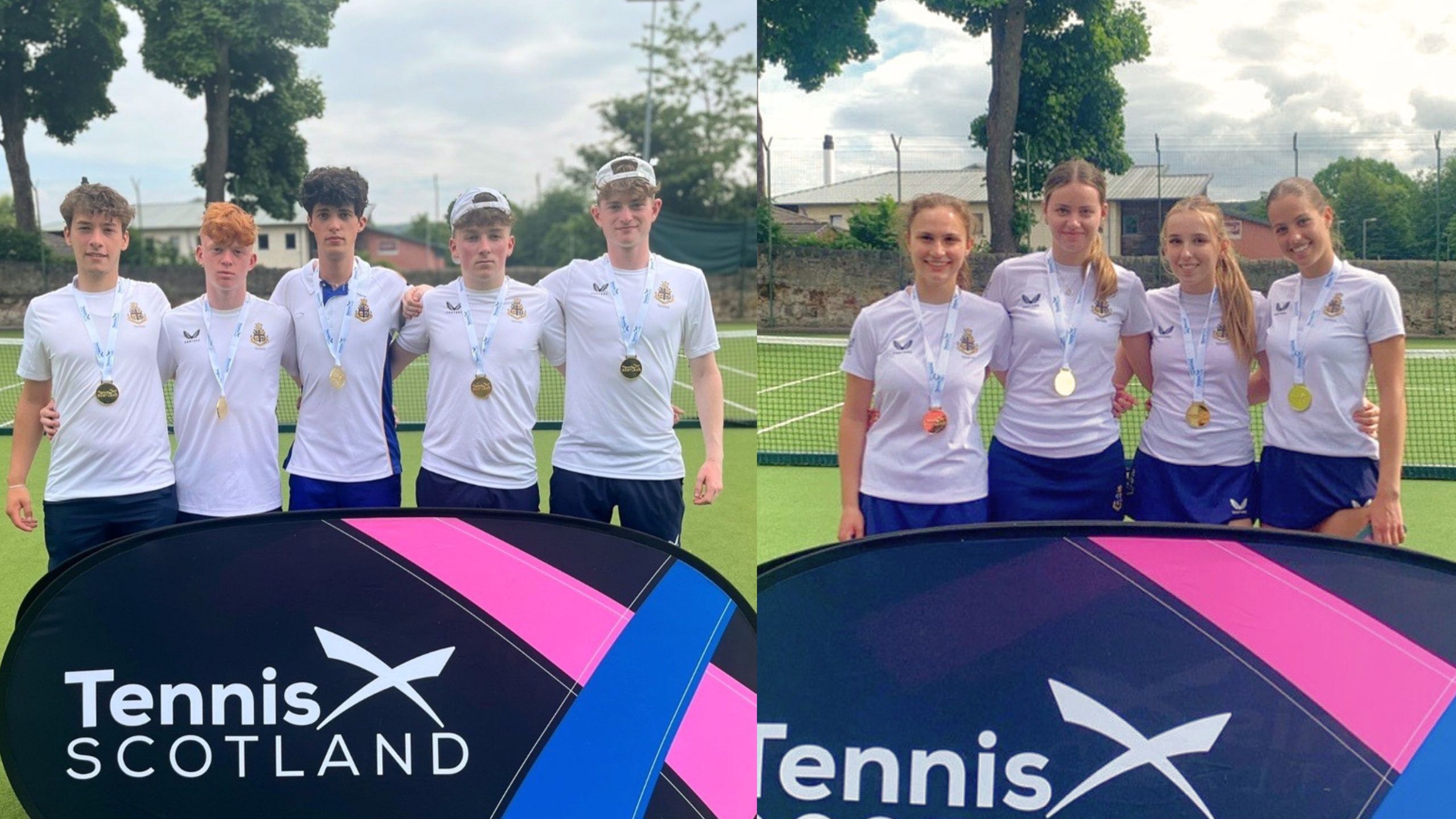 Strathallan School pupils triumph at the Scottish Schools Tennis ...